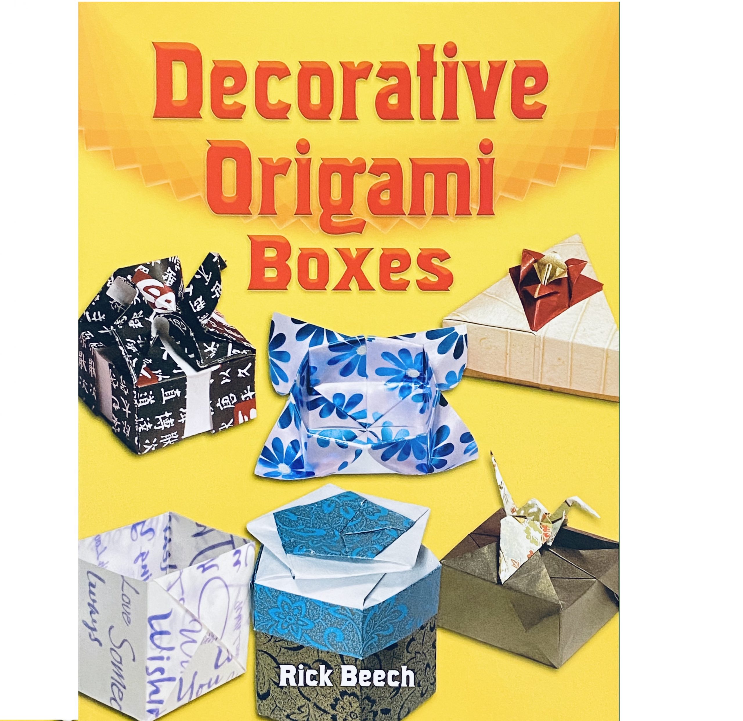 Decorative Origami Boxes – R Beech – Japanese Paper & Origami Supplies